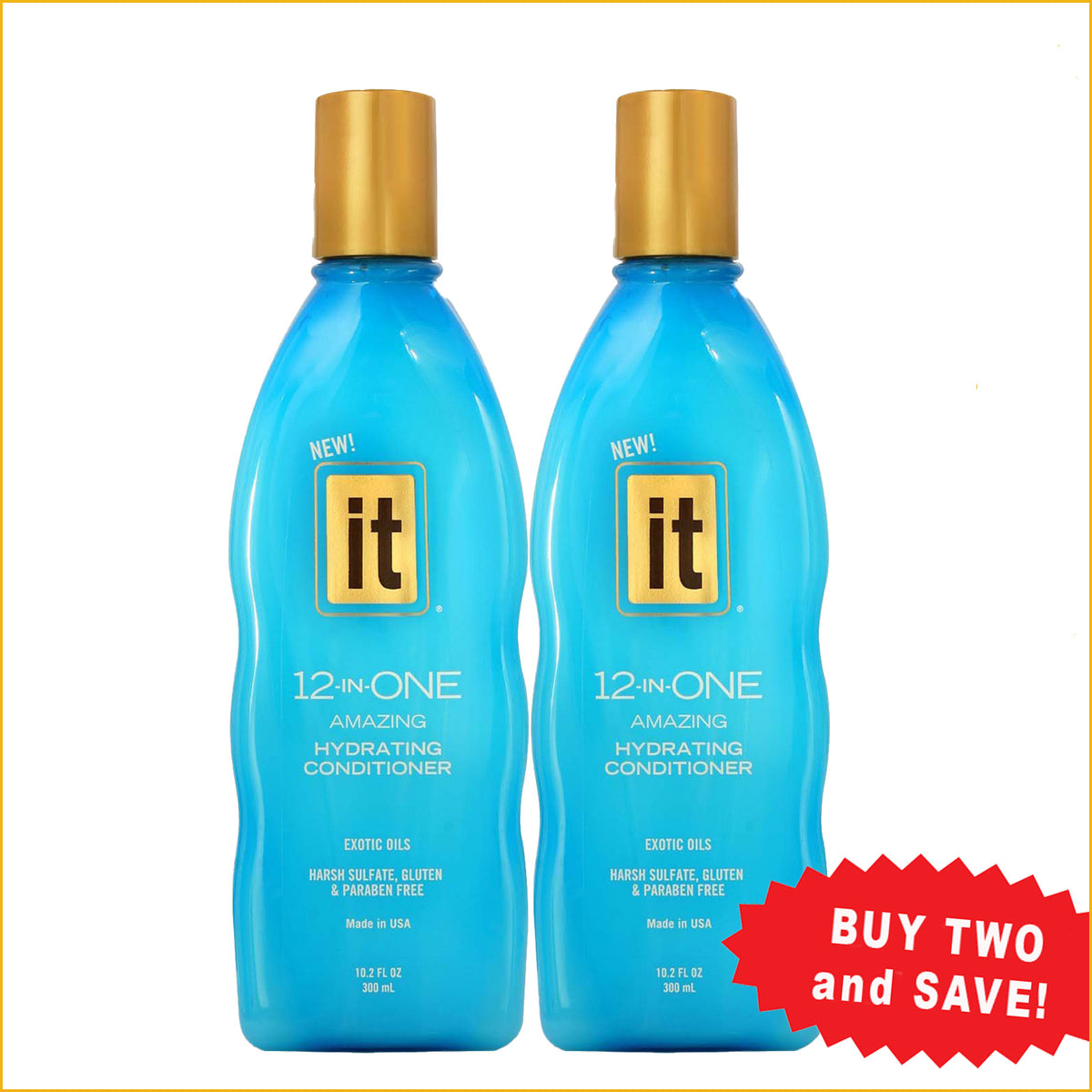 IT 12-in-One Hydrating Conditioner - Twin Pack Buy Two and Save $10.00